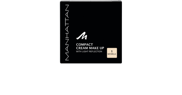 Manhattan Compact Cream Make Up 1 Naturelle 10gr